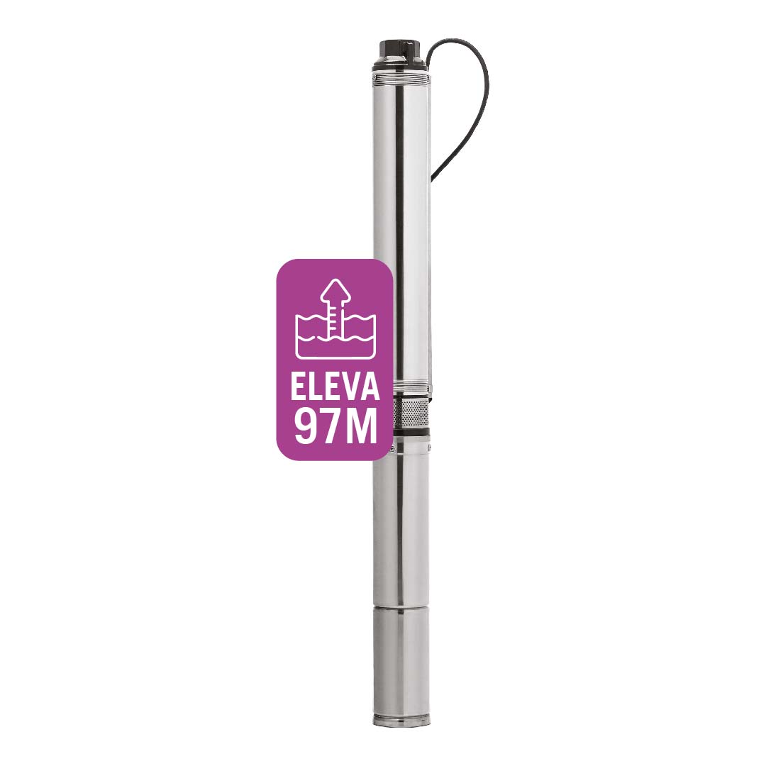 BOMBA SUMERGIBLE PLUVIUS P/POZO PROFUNDO 11/2 HP - deVentas.com